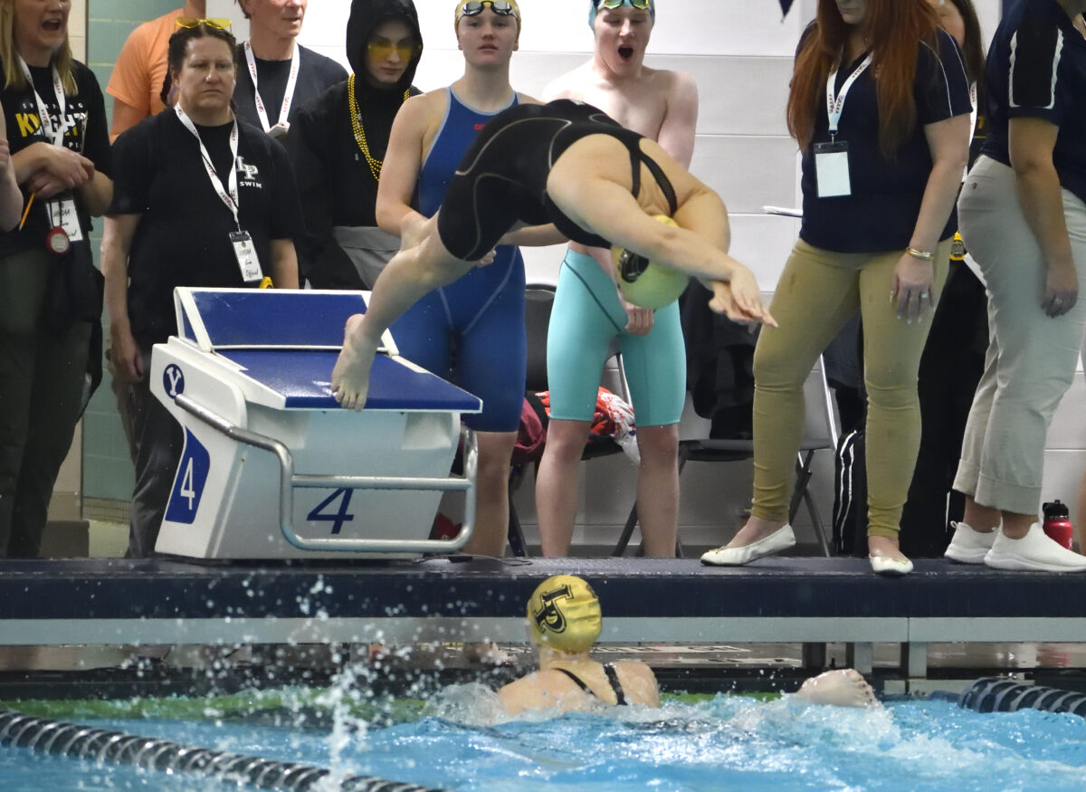 Good to be first: Lone Peak girls swimming dominates to get three-peat ...